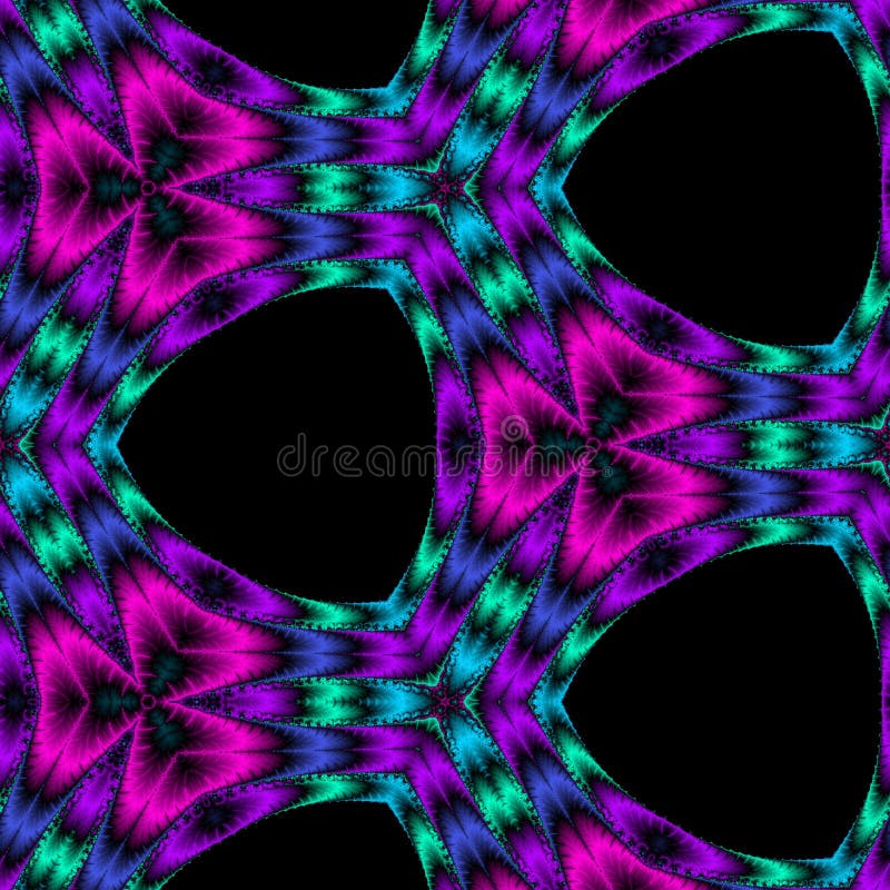 Abstract Computer Generated Fractal Design. a Fractal is a Never-ending ...
