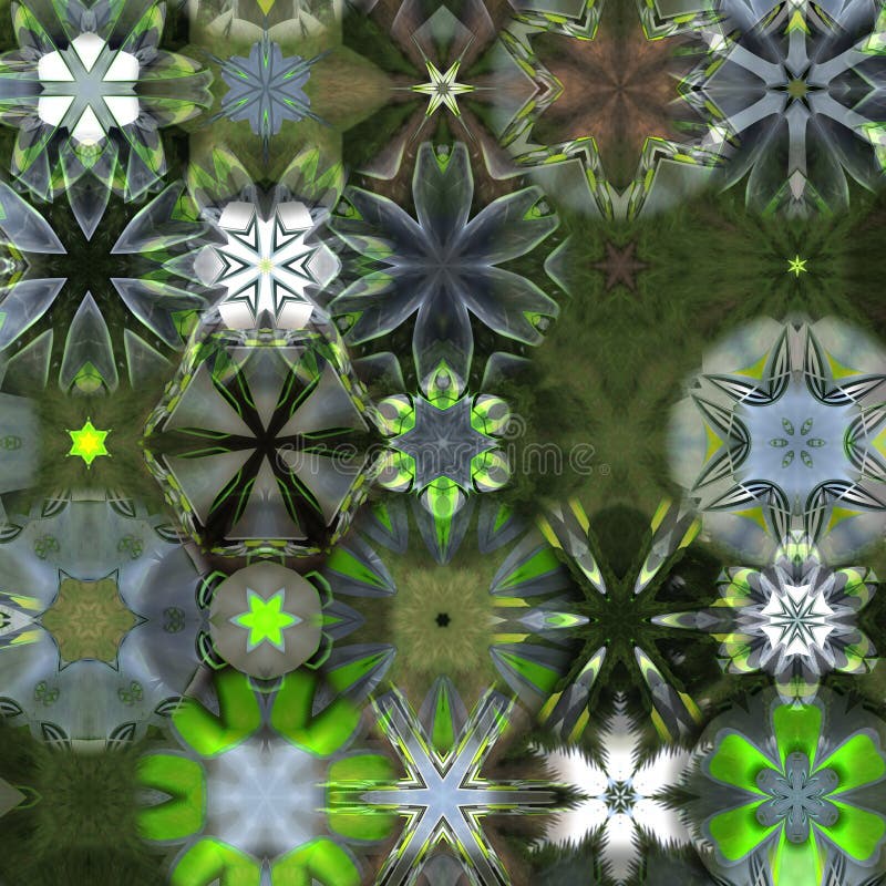 Abstract Computer Generated Fractal Design. a Fractal is a Never-ending ...