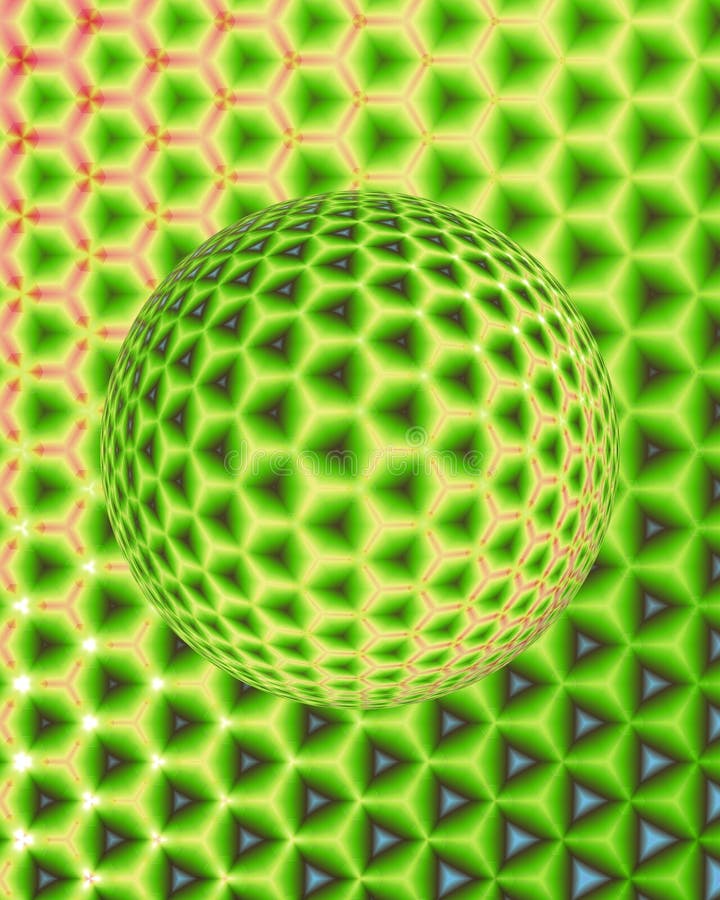 Abstract Computer Generated Fractal Design. a Fractal is a Never-ending ...