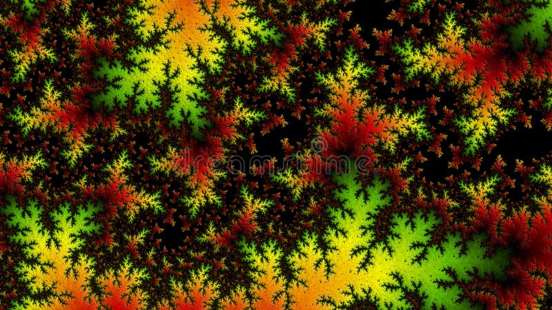 Abstract Computer Generated Fractal Design. a Fractal is a Never-ending ...