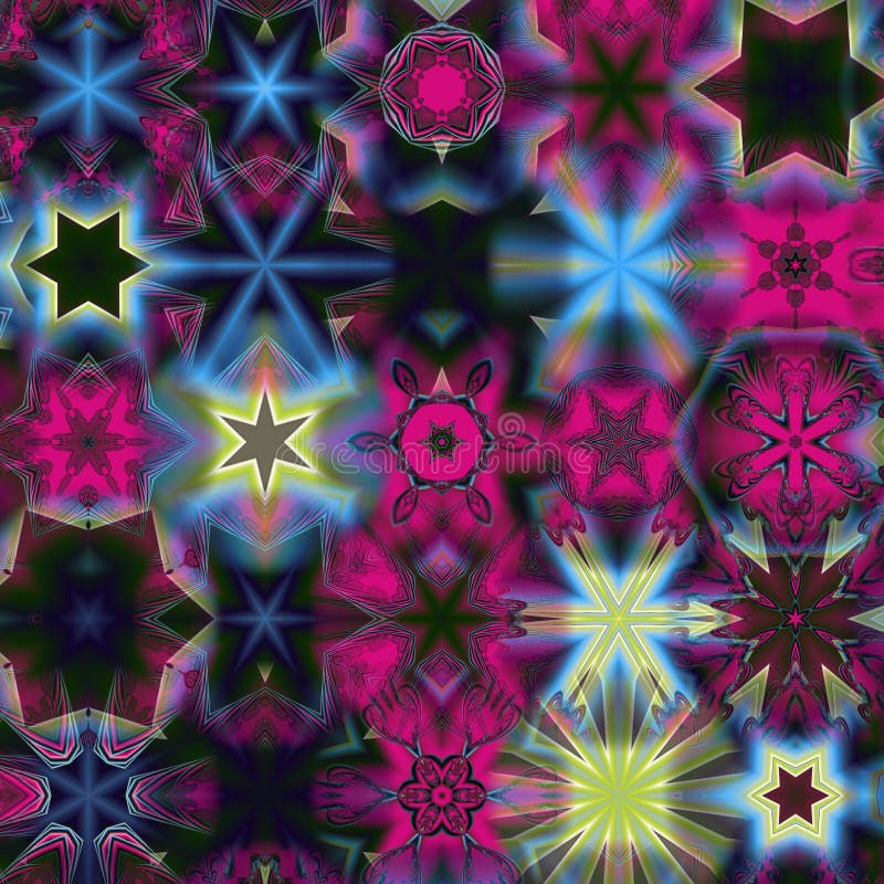 Abstract Computer Generated Fractal Design. a Fractal is a Never-ending ...