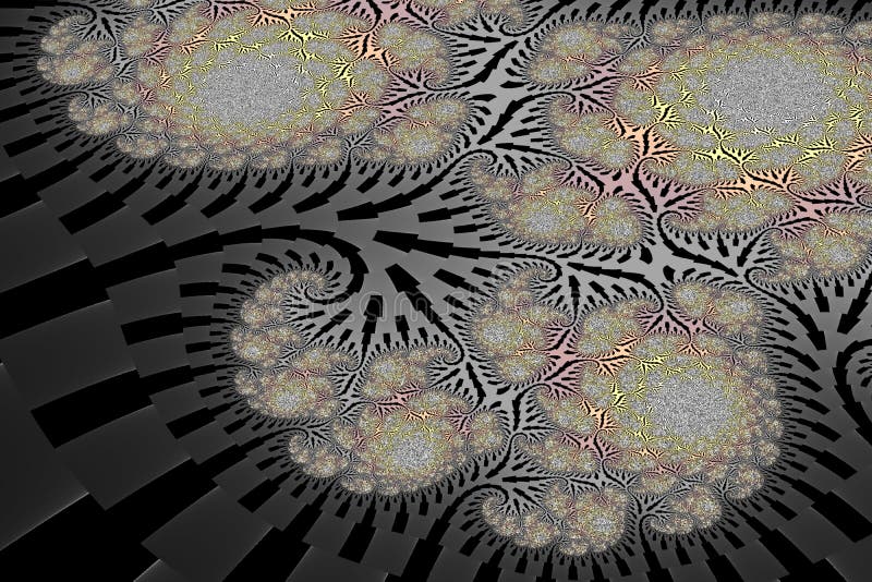 Abstract Computer Generated Fractal Pattern Design Stock Illustration ... Abstract Computer Generated Fractal Pattern Design Stock Illustration ...