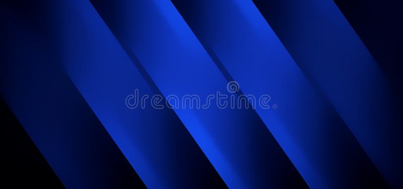 Techy Blue Black Straight Lines Abstract Stock Illustration ...