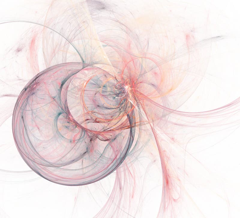 An Abstract Computer Generated Modern Fractal Design. Abstract Fractal ...