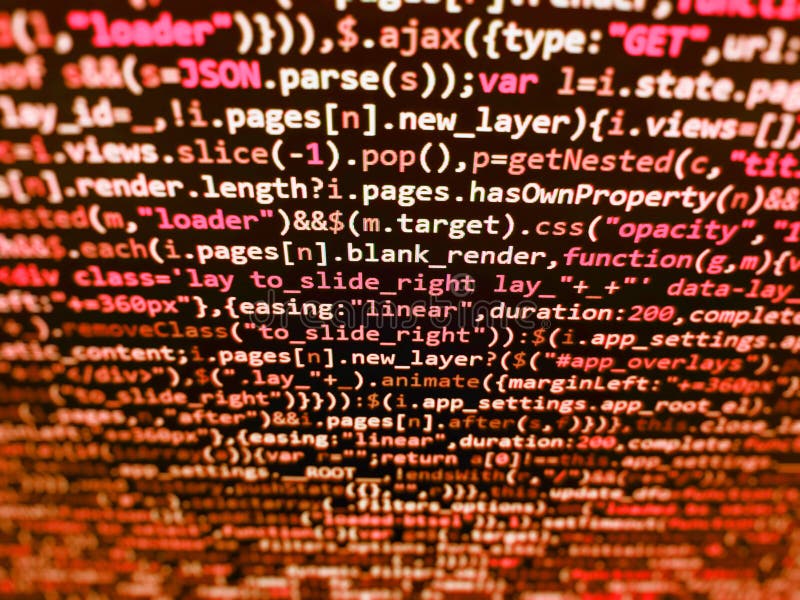 Abstract Computer Script Source Code Writing Programming Functions On Laptop Technology 4723
