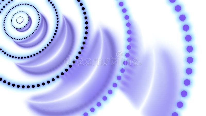 Abstract Concentric Rings of Dots and Shadows. Design. Circles Optical ...