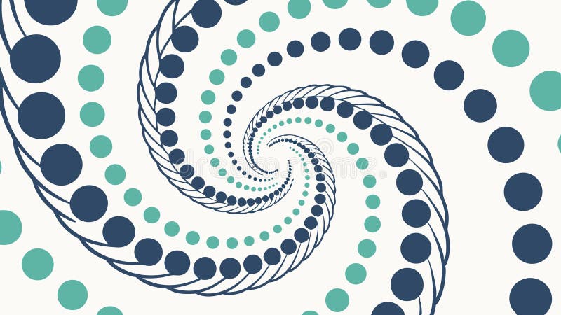 Abstract Concentric Spiral Pattern Dynamic Graphic, Vector Design ...