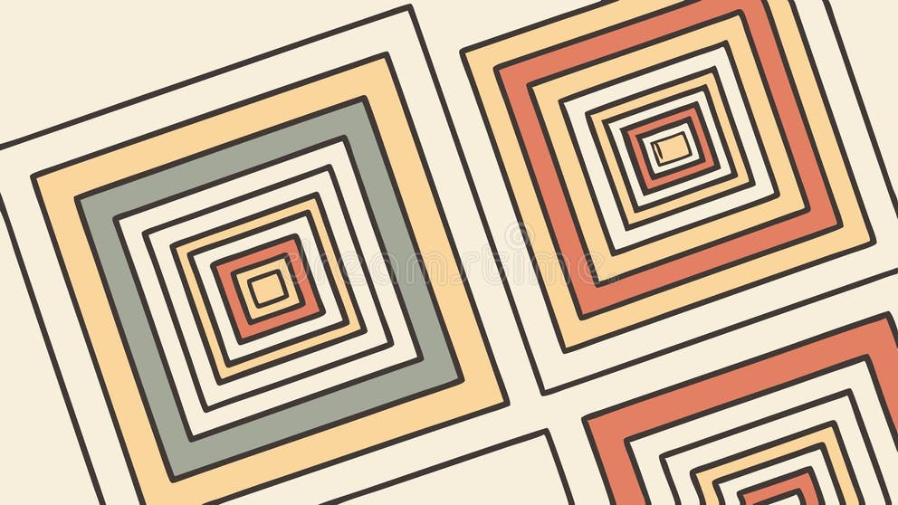 Squares Geometric Pattern Background Stock Illustrations – 153,082 ...