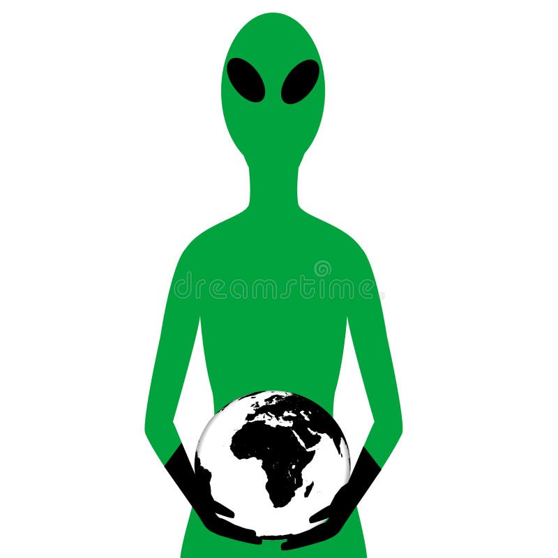 Earth globe with all flags stock illustration. Illustration of earth ...