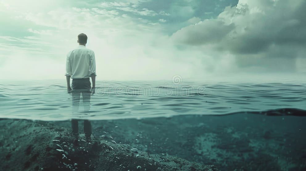 Abstract Concept of Cognitive Bias Affecting Perception and Decision ...