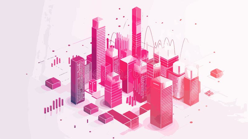 Modern Business Corporate Information Abstract Vector Illustration ...