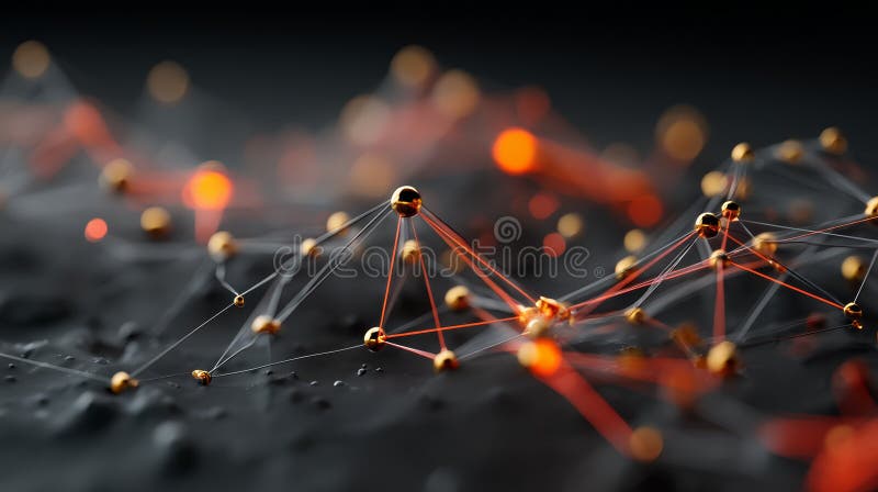 Abstract Concept of Customer Journey with Dynamic Network Connections ...