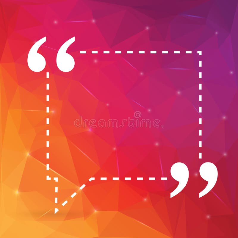 Abstract Concept Empty Speech Square Quote Text Bubble. for Web and ...