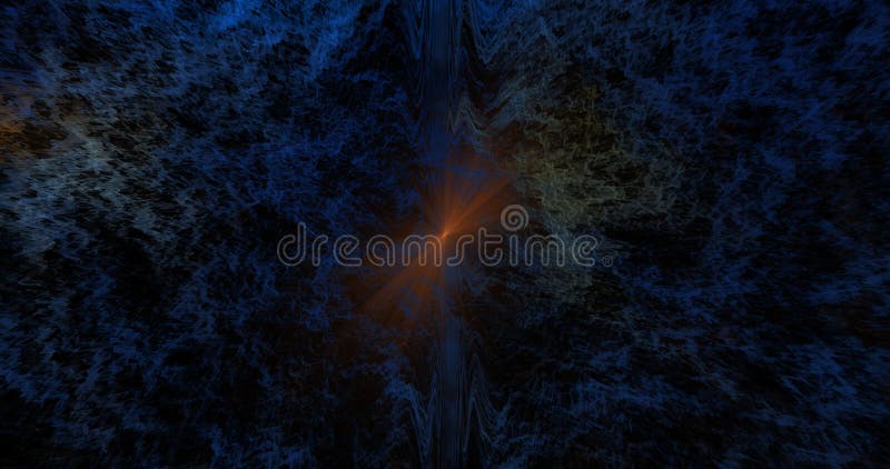 Abstract Concept, Finding Light in Darkness Stock Illustration ...