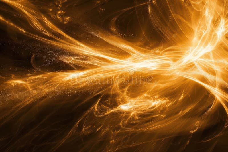 Abstract Concept of Invisible Magnetic Forces, Energy Patterns, and ...