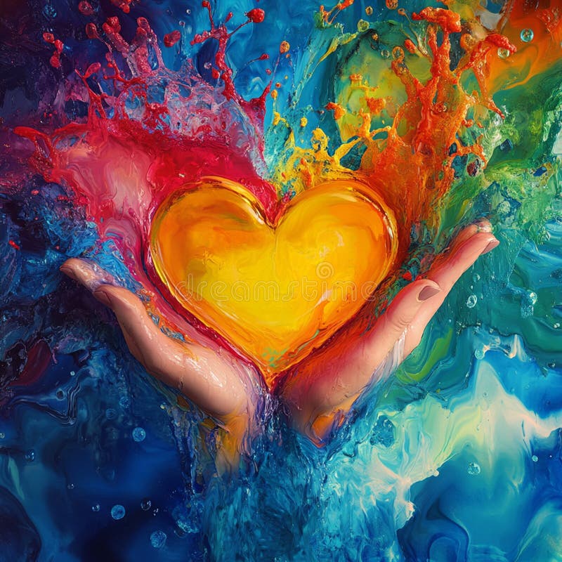 Abstract Concept Like Love, Peace, or Creativity 1 Stock Illustration ...