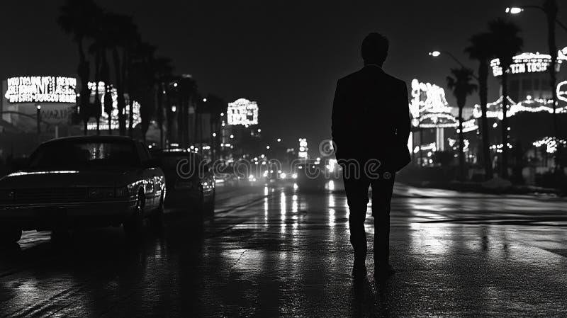 Abstract Concept of Loneliness and Longing Stock Illustration ...