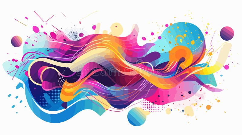 Innovative Motion Graphic Design Abstract Concept Vector Illustration ...