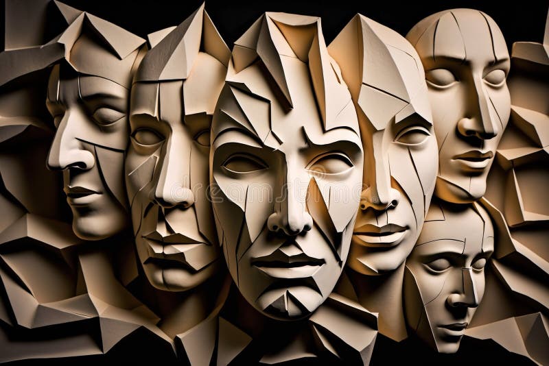 Abstract Concept of Persecution, Created with Generative AI Technology ...