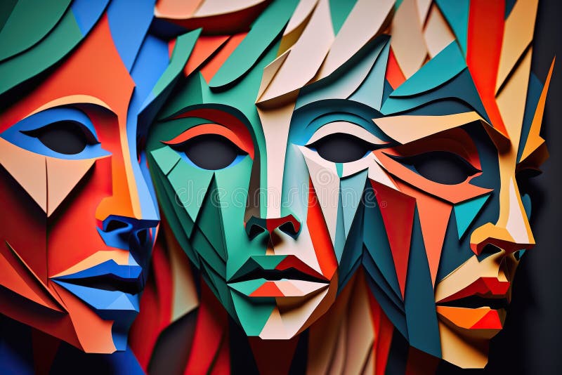 Abstract Concept of Persecution, Created with Generative AI Technology ...