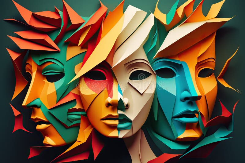 Abstract Concept of Persecution, Created with Generative AI Technology ...