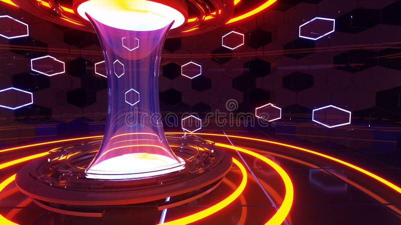 Abstract Concept Technology Future World Science,Cyberspace and the ...