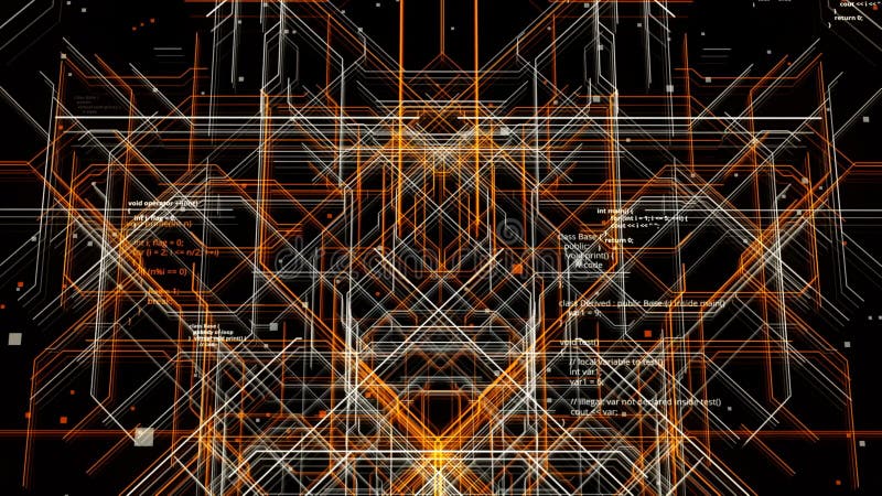 Abstract Conceptual Background with Neuron Data Information and Network ...
