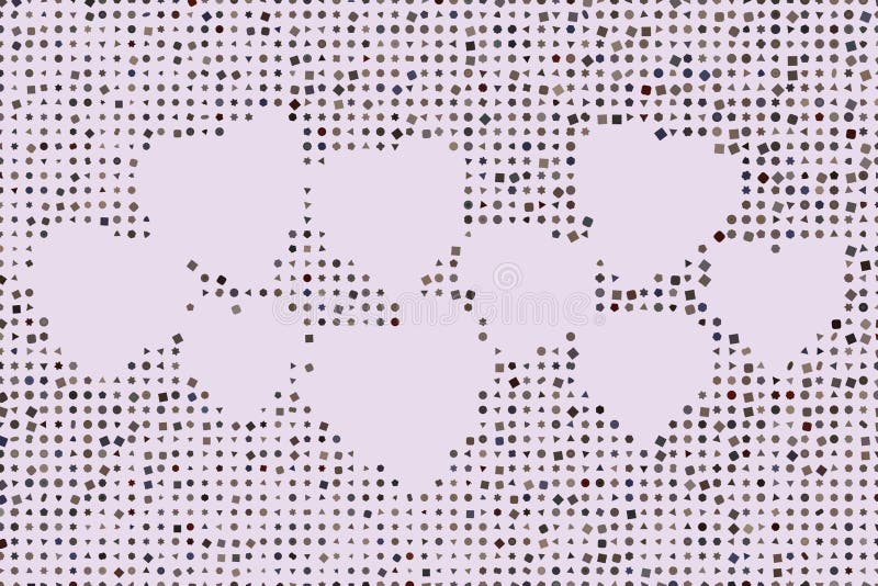 Abstract Conceptual Mixed Pattern. Art, Web, Ellipses & Graphic. Stock ...