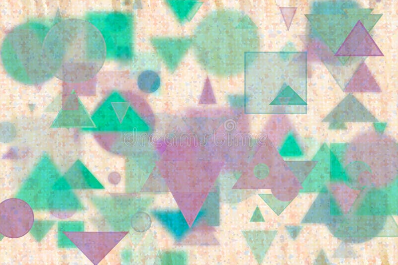 Soft triangle banner stock vector. Illustration of colorful - 65461184