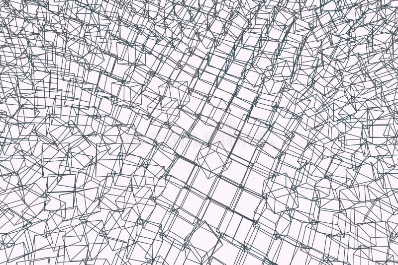 Abstract Conceptual Square, Rectangle Pattern. Wallpaper, Surface ...