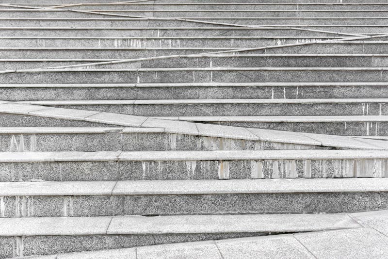Abstract Concrete Grey Stair Step Background. Stock Photo - Image of ...