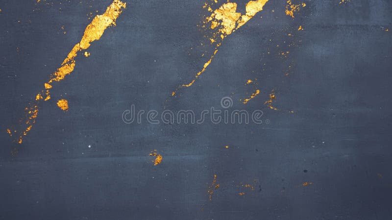 Abstract Concrete Texture with Gold Spray Detailing for Artistic Design ...
