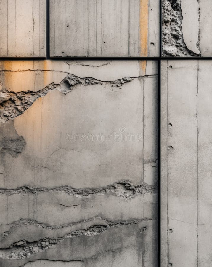 Abstract Concrete Wall Used As Background Stock Image - Image of ...
