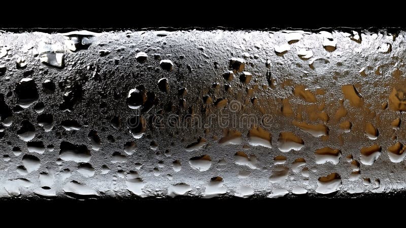 Abstract Condensation Texture Water Droplets Surface Stock Illustration ...