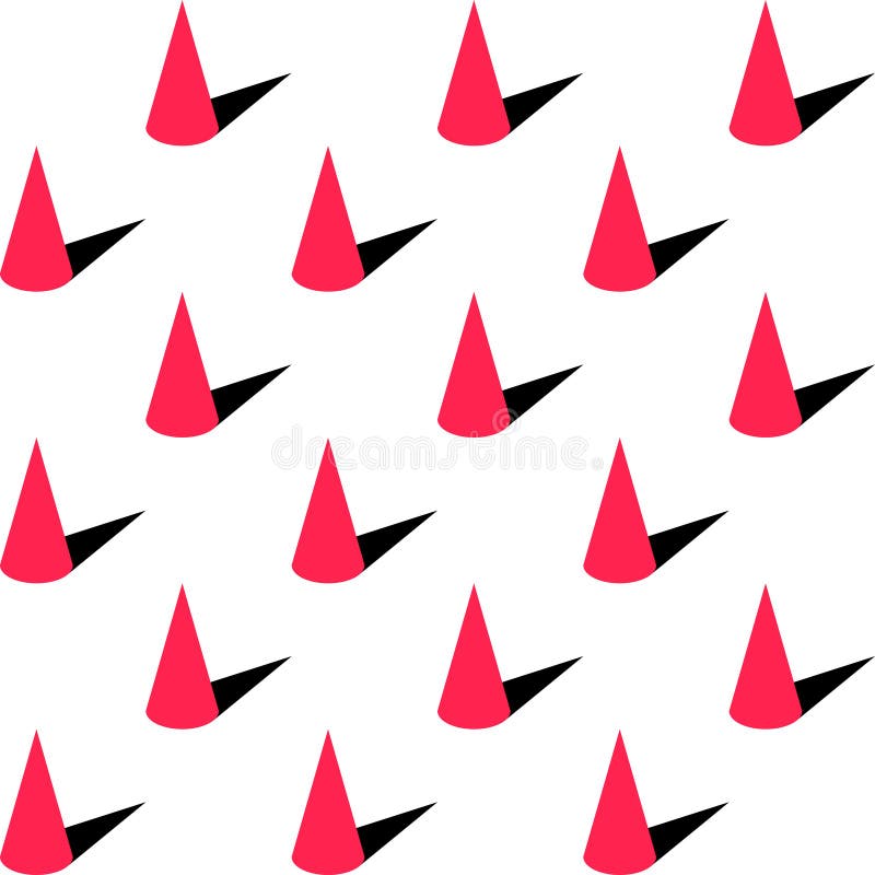 Abstract Cone Pattern stock vector. Illustration of elegant - 89062576