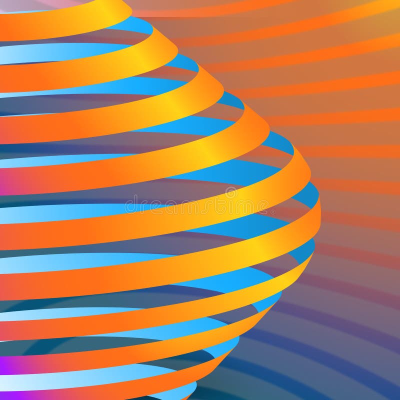 Abstract cone shape stock illustration. Illustration of digital - 145173038