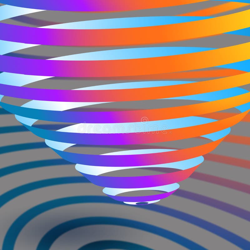 Cone shape stock illustration. Illustration of shape - 22937912