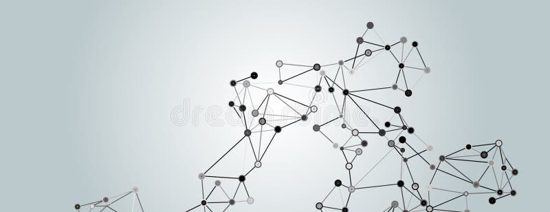 Abstract Connect Background. Modern Abstract Concept. Network ...