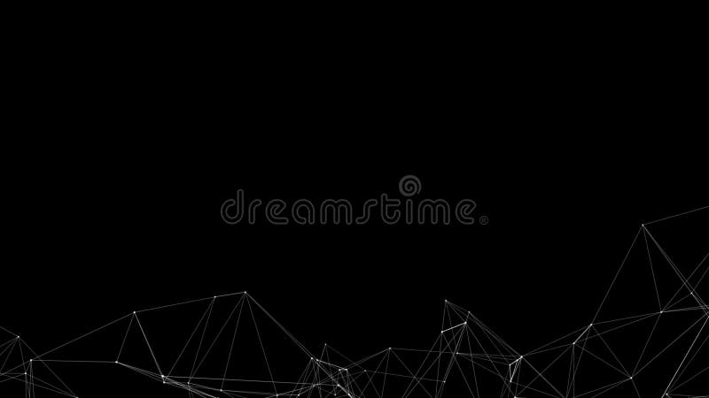 Digital Data Flow Through Rack Servers Tunnel In Data Center Cyber Security Data Storage