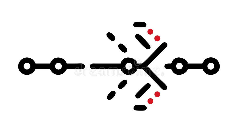 Abstract Connecting Pattern, Seamless Geometric Design, Vector Design ...