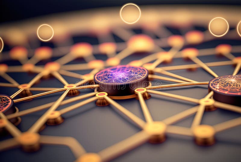 Abstract Connection Concept with Complex Technology Structure of ...