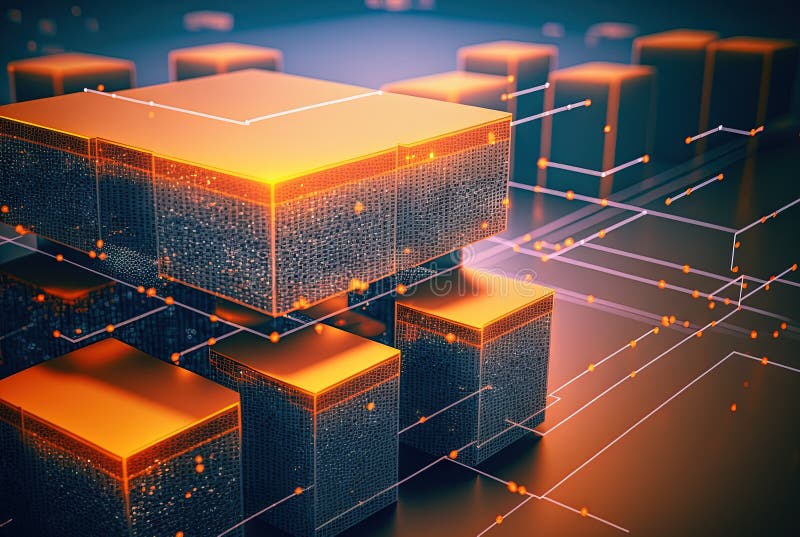 Abstract Connection Concept with Complex Technology Structure of ...