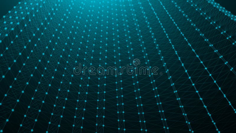 Abstract Connection Dots. Technology Background Stock Photo - Image of ...