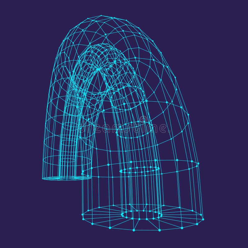 Abstract Connection Points and Lines. Graphic Stock Vector ...