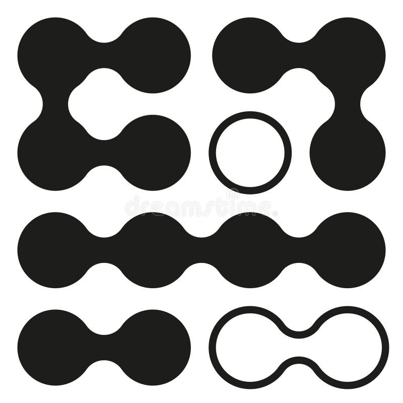 Connection Shapes Stock Illustrations – 38,232 Connection Shapes Stock ...