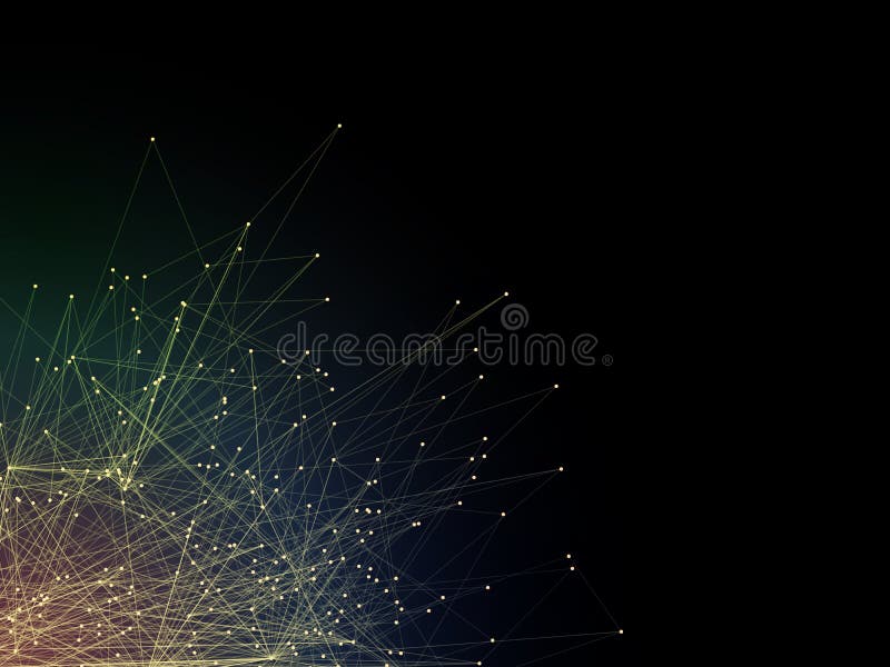 Abstract Connections Background Stock Vector - Illustration of design ...