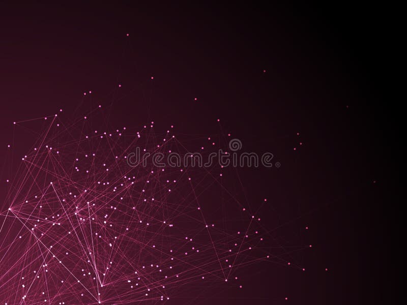 Abstract Connections Background Stock Vector - Illustration of ...