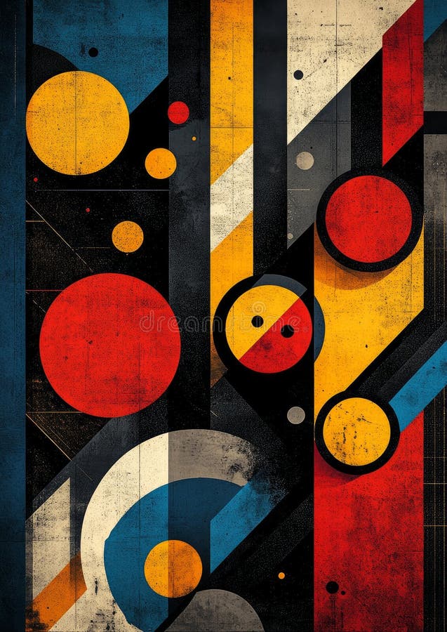 Abstract Constructed Harmony Stock Illustration - Illustration of ...