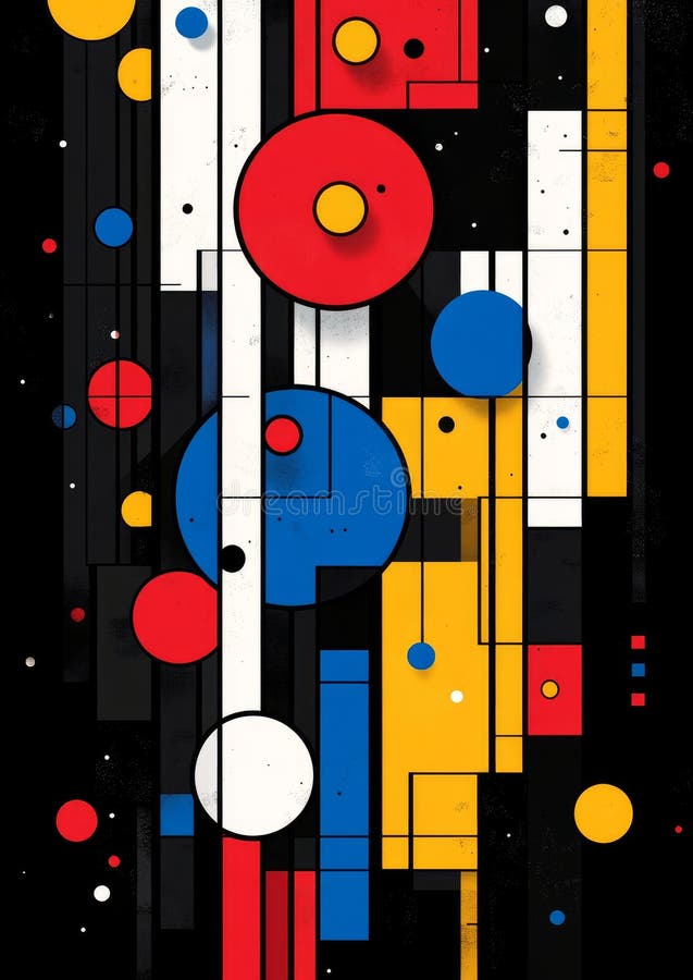 Abstract Constructed Harmony Stock Illustration - Illustration of ...