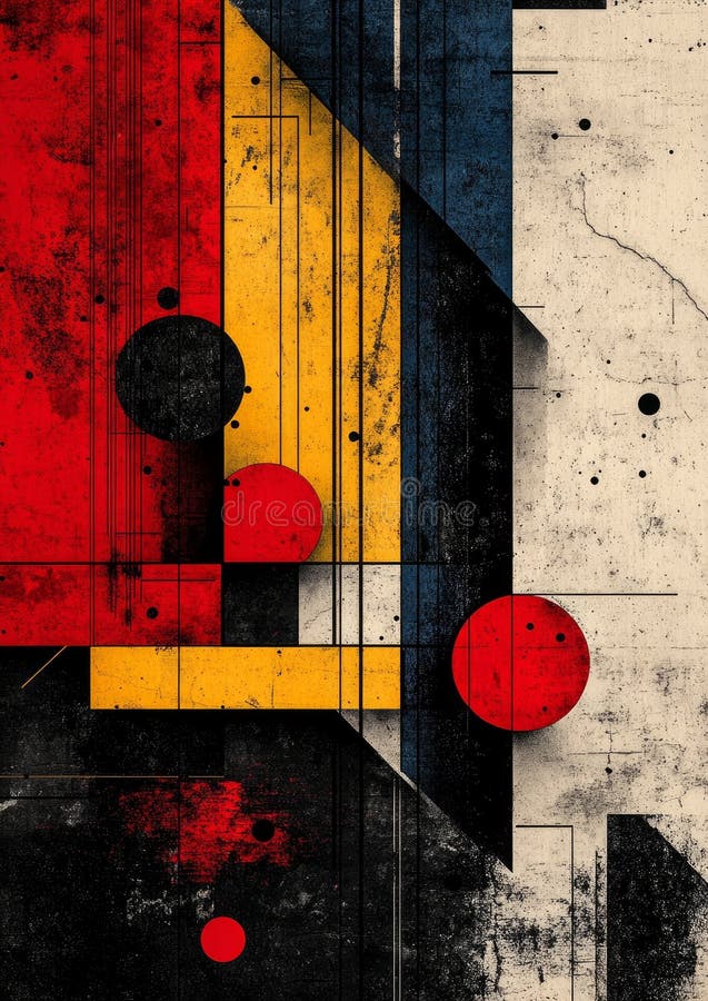 Abstract Constructed Harmony Stock Illustration - Illustration of text ...